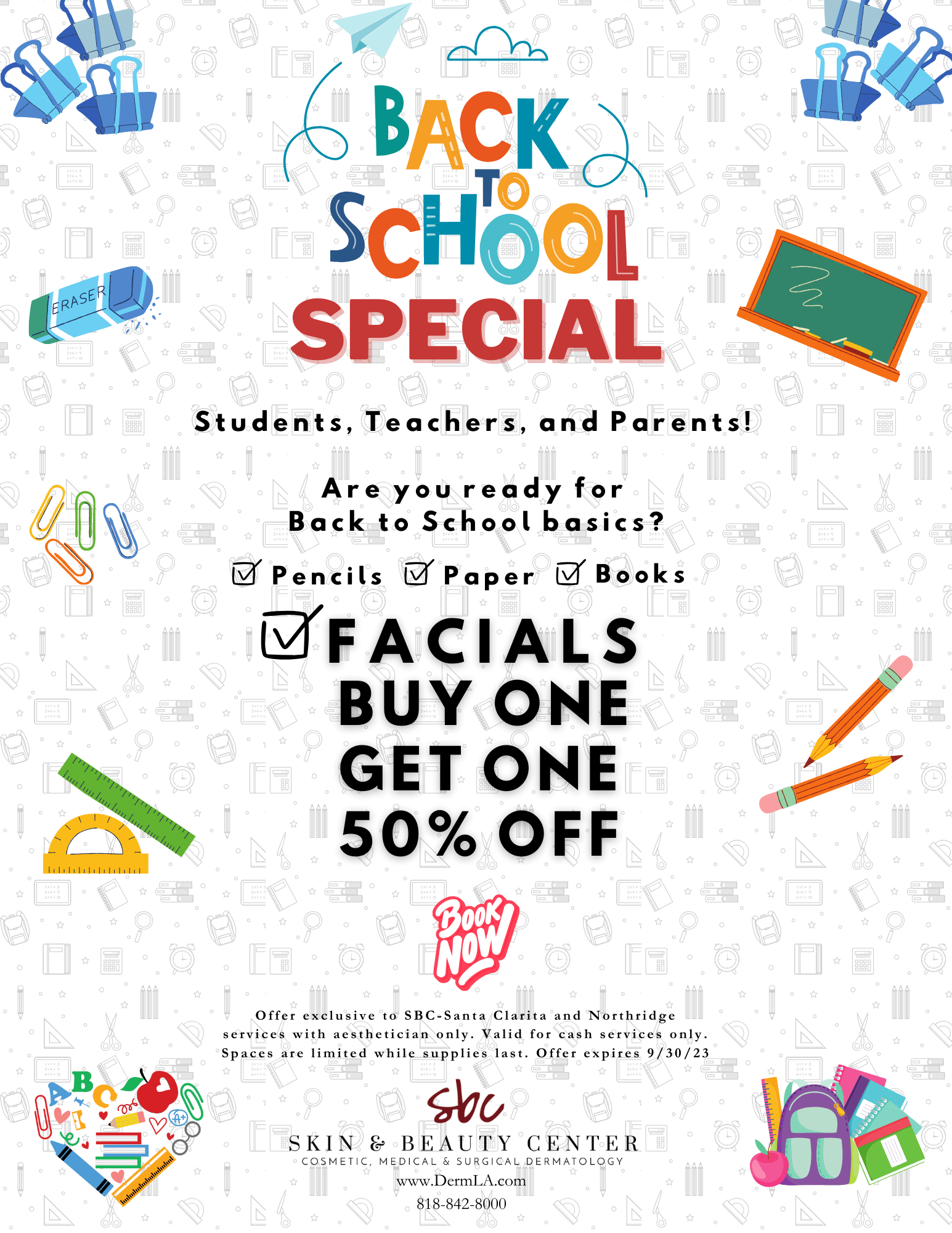 Dermatology Specials in Northridge, Burbank - Skin and Beauty Center